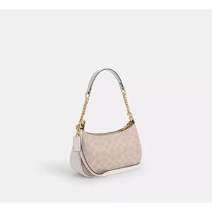 Coach | Bags | Teri Shoulder Bag In Signature Canvas Cv933 | Poshmark